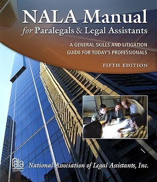 NALA Manual for Paralegals and Legal Assistants by National Association ...