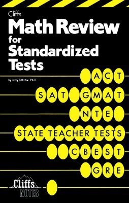 Math Review For Standardized Tests (Cliffs Test Prep) by Jerry Bobrow ...