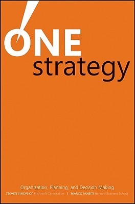 One Strategy: Organization, Planning, and Decision Making by Steven ...