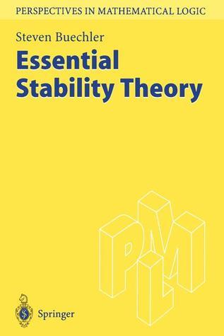 Essential Stability Theory by Steven Buechler | Goodreads