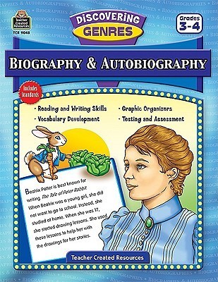 Biography & Autobiography Grades 3-4 by Teacher Created Resources Staff ...