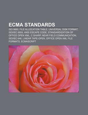 Ecma Standards: ISO 9660, File Allocation Table, Universal Disk Format ...