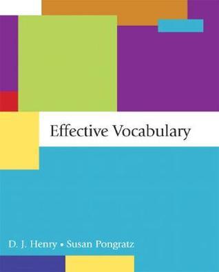 Effective Vocabulary by D. J. Henry | Goodreads