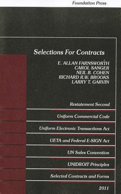 Selections for Contracts: Uniform Commercial Code, Restatement Second ...