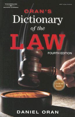 Oran's Dictionary of the Law by Daniel Oran | Goodreads
