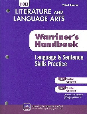 Holt Literature & Language Arts Warriner's Handbook: Language and ...