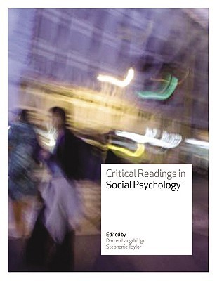 Critical Readings in Social Psychology by Darren Langdridge | Goodreads