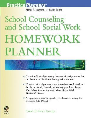 School Counseling and School Social Work Homework Planner by Sarah ...