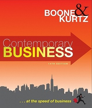 Contemporary Business by Louis E. Boone | Goodreads