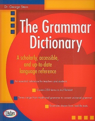 Didax Educational Resources Grammar Dictionary by George Stern | Goodreads