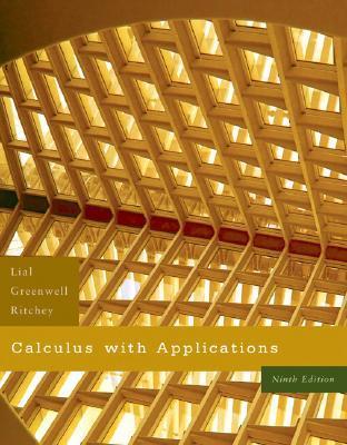 Calculus with Applications by Margaret L. Lial | Goodreads