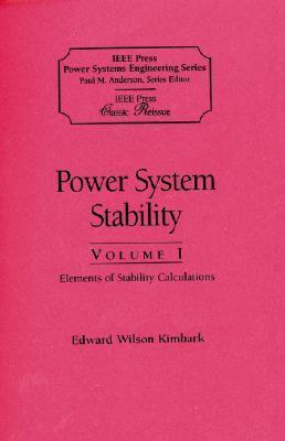 Power System Stability, Volumes I, II, III, 3 Volume Set by Edward W ...