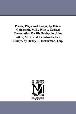 Poems, plays and essays by Oliver Goldsmith | Goodreads