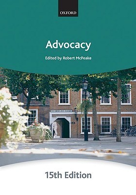 Advocacy by Inns of Court School of Law | Goodreads