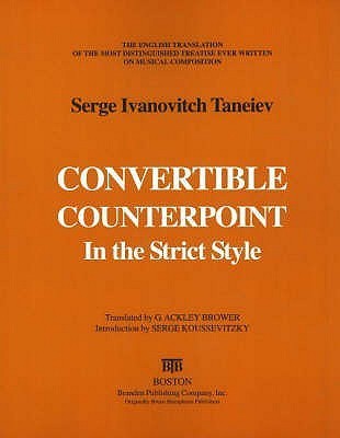 Convertible Counterpoint in the Strict Style by Serge Ivanovitch ...