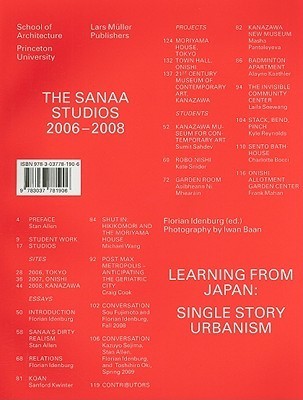 The SANAA Studios 2006-2008: Learning from Japan: Single Story Urbanism ...