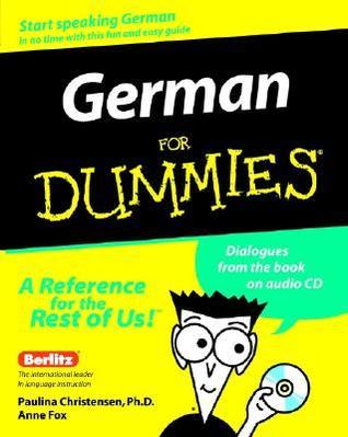 German For Dummies by Paulina Christensen | Goodreads