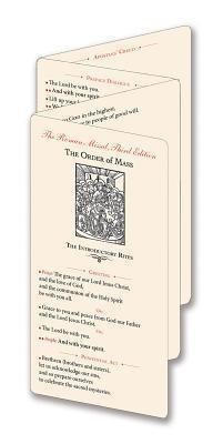 Order of Mass, Roman Missal, 3rd Ed Pew Card by Catholic Church | Goodreads