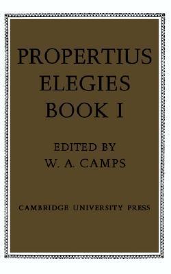 Propertius: Elegies: Book 1 by Propertius | Goodreads
