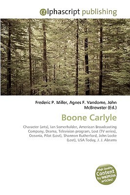 Boone Carlyle: Character (Arts), Ian Somerhalder, American Broadcasting ...