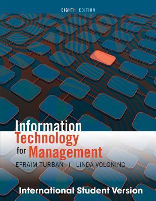 Information Technology for Management by Efraim Turban | Goodreads