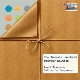 The Thomson Handbook, Preview Edition by David Blakesley | Goodreads