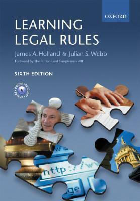 Learning Legal Rules: A Student's Guide to Legal Method and Reasoning ...