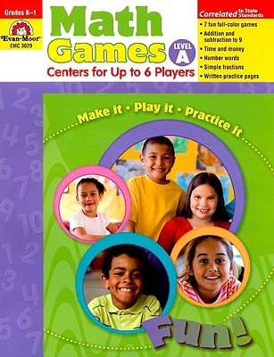 Math Games: Centers for Up to 6 Players, Level A by Evan-Moor ...