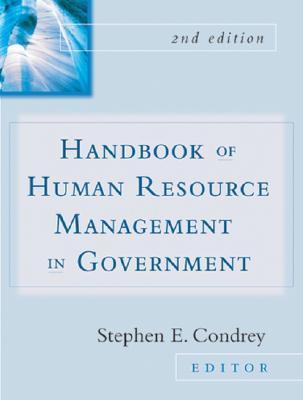 Handbook Of Human Resource Management In Government by Stephen E ...