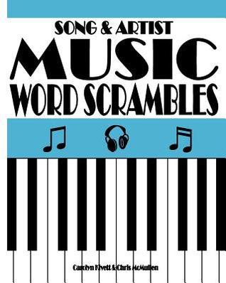 Song & Artist Music Word Scrambles: Unscramble the Letters to Form ...