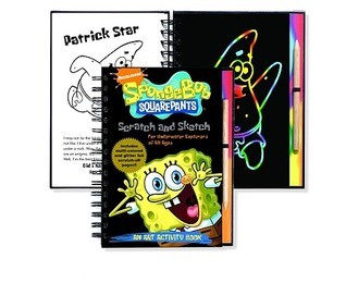 Spongebob Squarepants Scratch & Sketch: An Art Activity Book for ...
