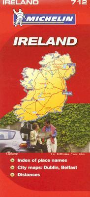 Michelin National Map Ireland 712 (Michelin) by Michelin | Goodreads