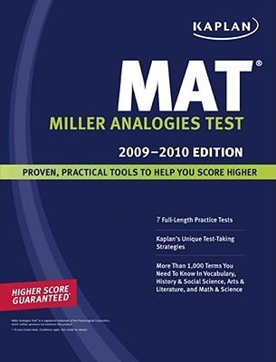Kaplan MAT, 2009-2010 Edition by Kaplan Test Prep | Goodreads