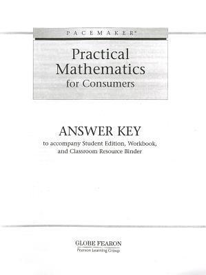 PACEMAKER PRACTICAL MATH ANSWER KEY 2004 by Pearson Education | Goodreads
