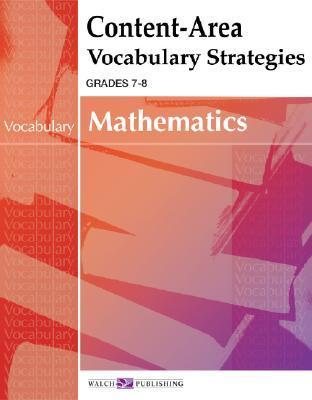 Content-area Vocabulary Strategies For Mathematics (Content-Area ...
