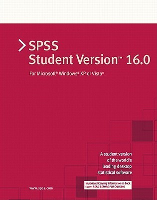 SPSS Student Version 16.0 for Microsoft Windows XP or Vista by SPSS ...