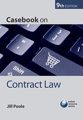 Casebook on Contract Law by Jill Poole | Goodreads