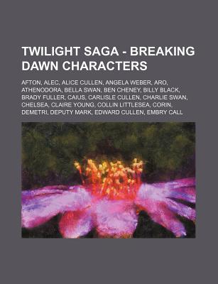 Twilight Saga - Breaking Dawn Characters: Afton, Alec, Alice Cullen, Angela Weber, Aro ...