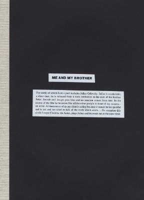 Me and My Brother by Robert Frank | Goodreads
