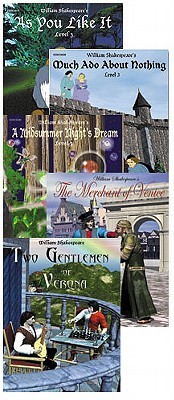 Easy Reading Shakespeare: All 5 Level 3 Books by William Shakespeare ...