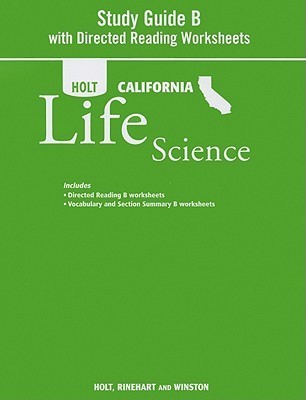 Science & Technology Study Guide B With Directed Reading Worksheets ...