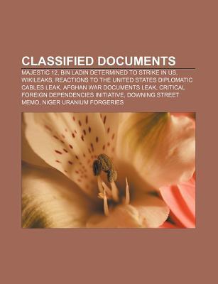 Classified Documents: Majestic 12, Bin Ladin Determined to Strike in Us ...