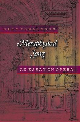 Metaphysical Song by Gary Tomlinson | Goodreads