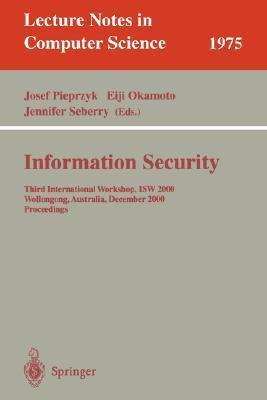 Information Security by Josef Pieprzyk | Goodreads
