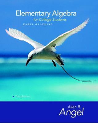 Elementary Algebra Early Graphing for College Students by Allen R ...