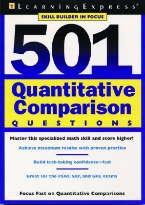 501 Quantitative Comparison Questions by LearningExpress | Goodreads
