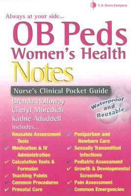 OB Peds Women's Health Notes: Nurse's Clinical Pocket Guide by Brenda ...