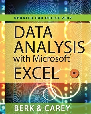 Data Analysis with Microsoft Excel: Updated for Office 2007 by Kenneth ...