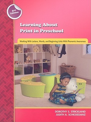 Learning About Print in Preschool: Working With Letters, Words, and ...