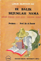 Di Balik Sejumlah Nama: Sebuah tinjauan puisi-puisi Indonesia modern by ...